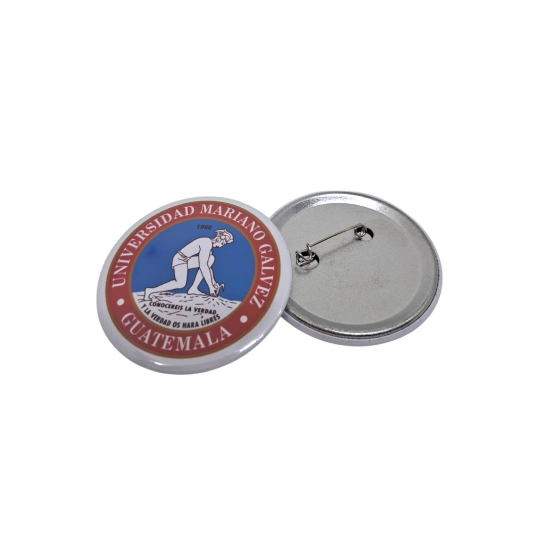 Botón Metálico Grande C/Logo UMG 58MM - Tienda UMG